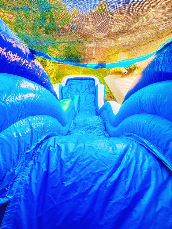 Blue Wave Splash 20ft - Bounce House Boise