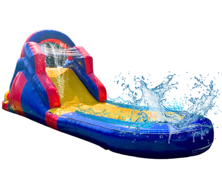 Splash Zone 13 ft Slide - Bounce House Boise