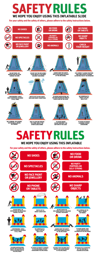 Rules & FAQs - Bounce House Boise